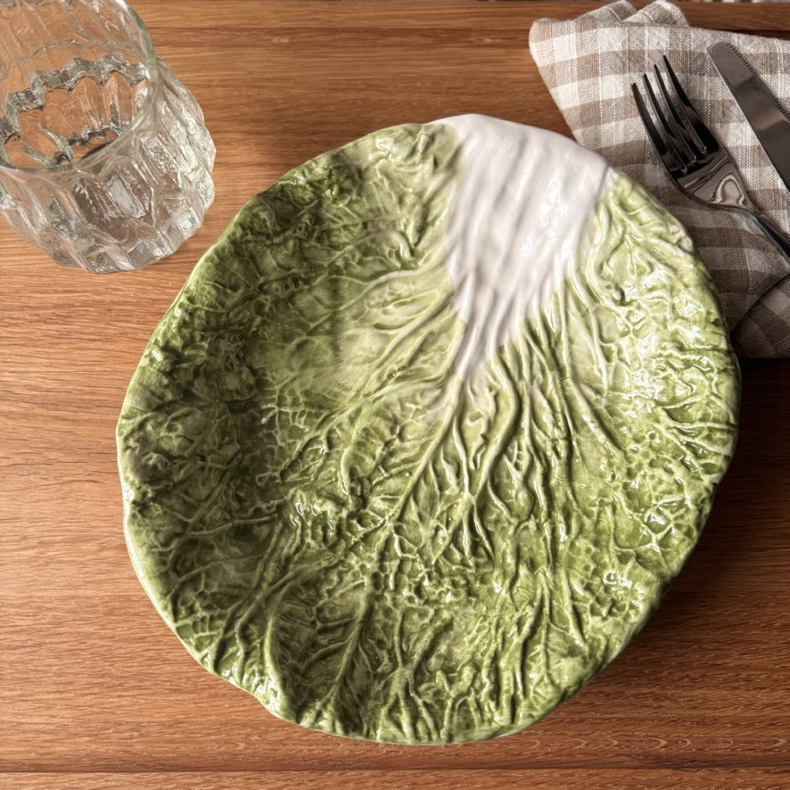 Ceramic Cabbage Bowl, 24cm - Crockery & Tableware - Liv's Solihull