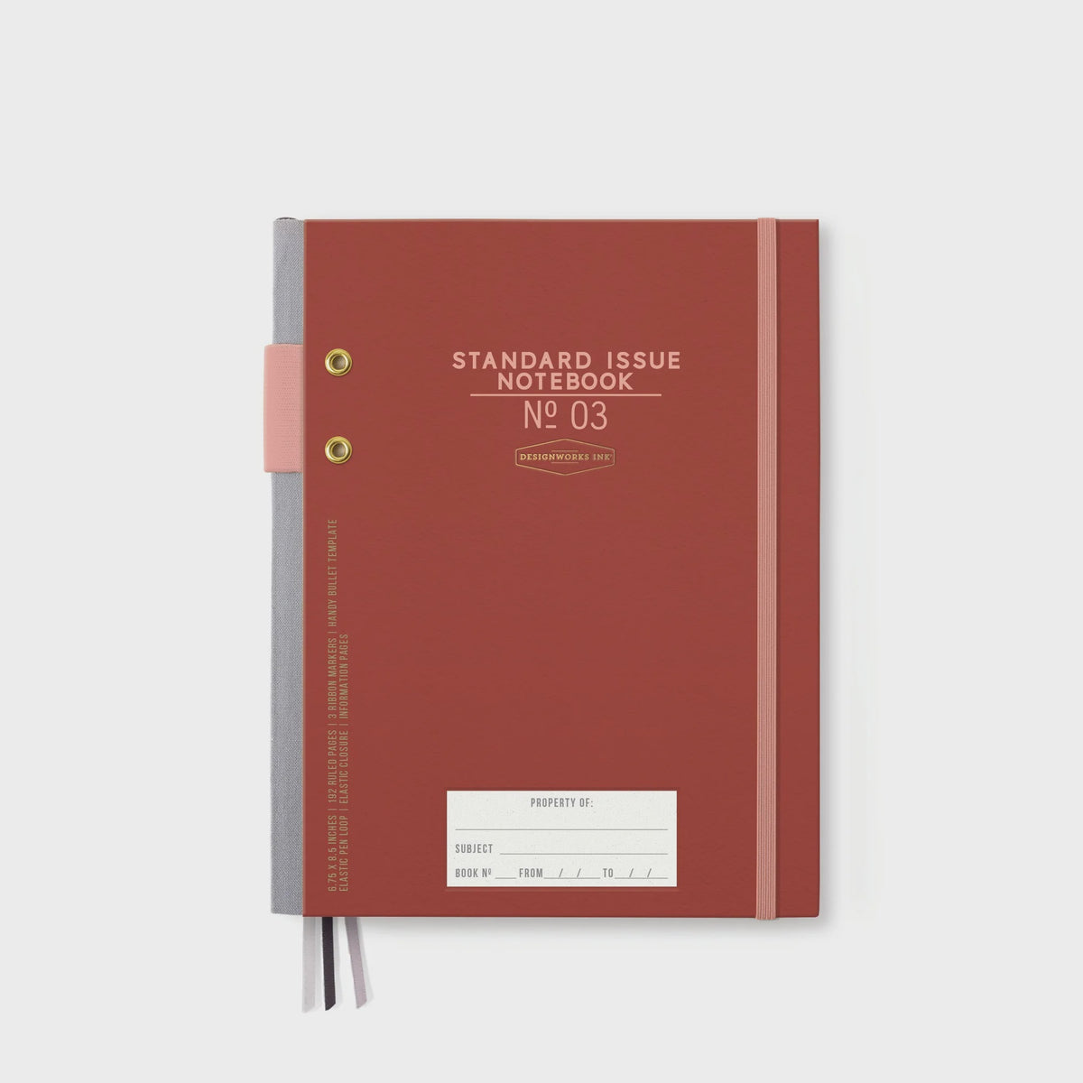 Standard Issue Planner - Rosewood & Blush - - Liv's Solihull