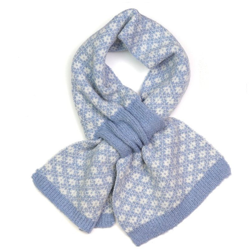 Scarf - Pull Through Scandi, Baby Blue - - Liv's Solihull