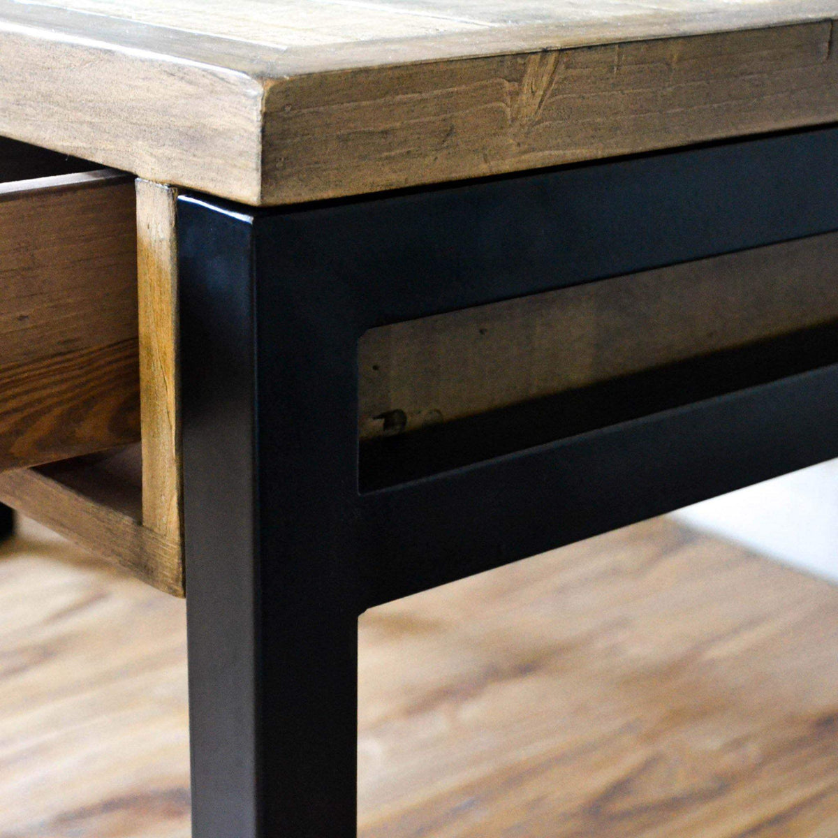 Boston - Desk with 2 Drawers - - Liv's Solihull