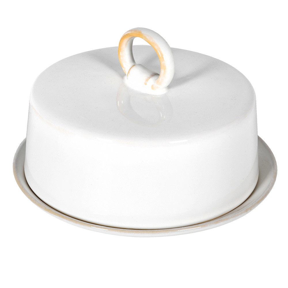 Butter Dish - Round Ceramic w Dome Lid - - Liv's Solihull